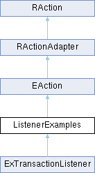 QCAD: ListenerExamples Class Reference